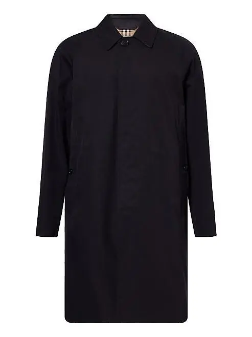Burberry Camden Mid-length Car Coat - Black