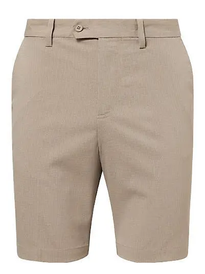 J. Lindeberg Vent Mid-rise Woven Shorts - Brindle