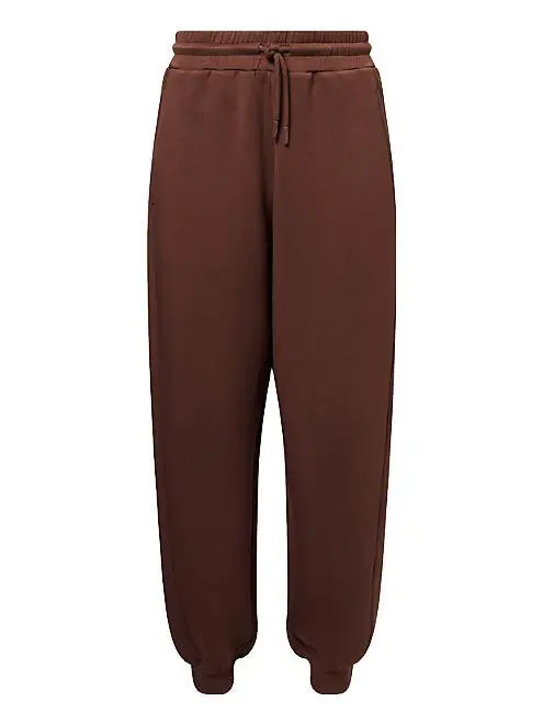 NOW YOU LIVE Relaxed-fit Modal-blend Jogging Bottoms - Clay