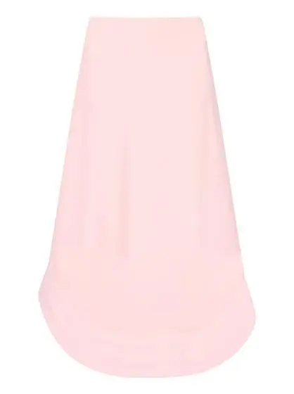 Stella McCartney High-rise Draped Midi Skirt - Ballet Pink