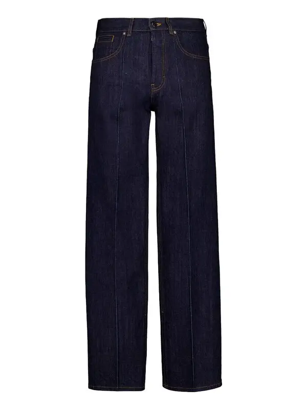 Givenchy Wide-leg Indigo Denim Jeans - Blue