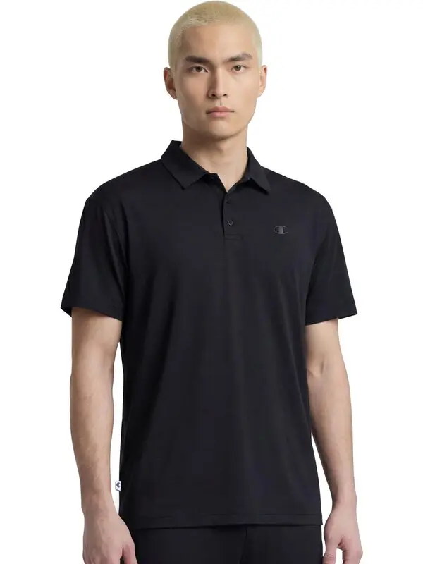 Champion Sport Polo, C Logo - Black