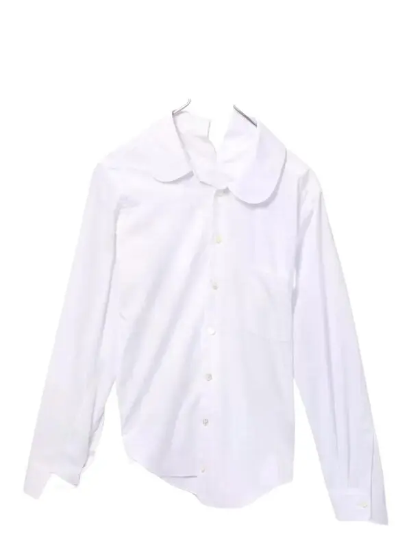 Junya Watanabe Peter Pan Collar Pocket Shirt - White