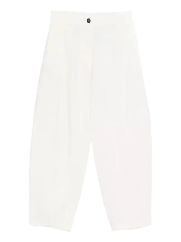 CORDERA Buttoned Trousers - White