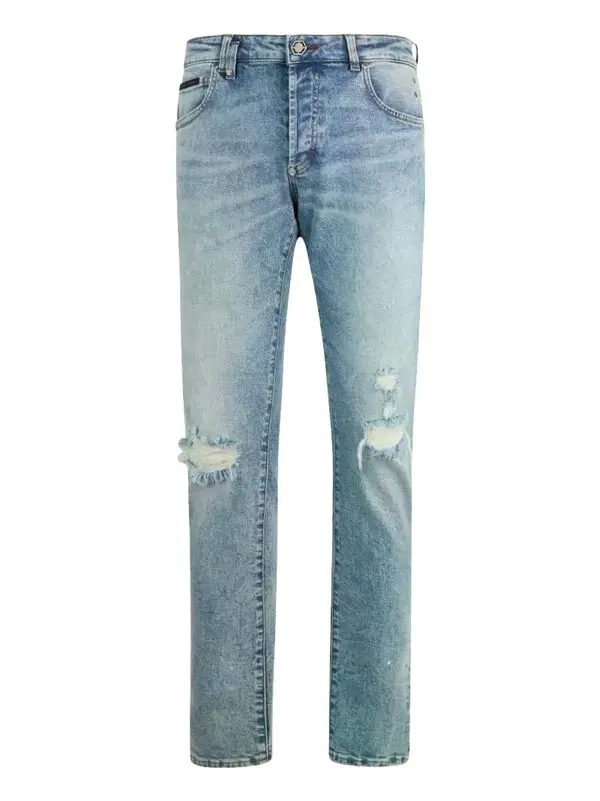Philipp Plein Super Straight Jeans - Blue