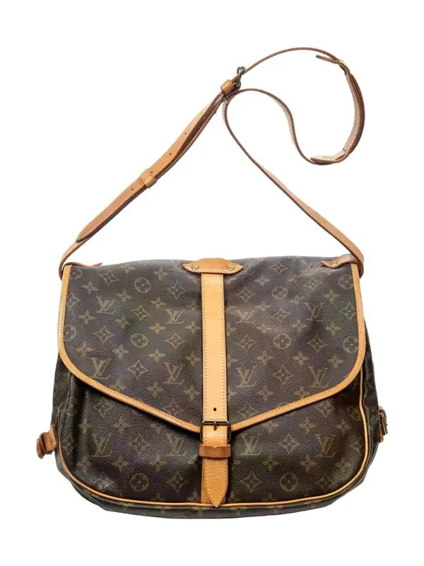 LOUIS VUITTON Monogram Shoulder Bag - Brown