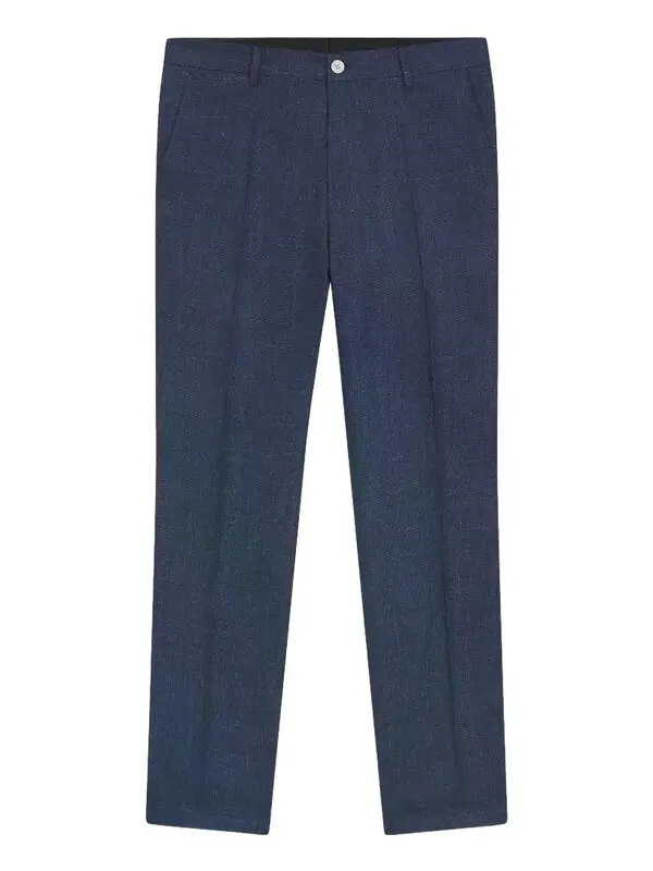 BOSS Button-fastening Trousers - Blue