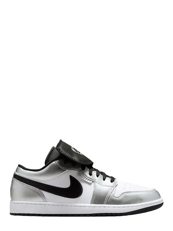 JORDAN 1 Low Se Tiempo Sneakers - White/metallic Silver