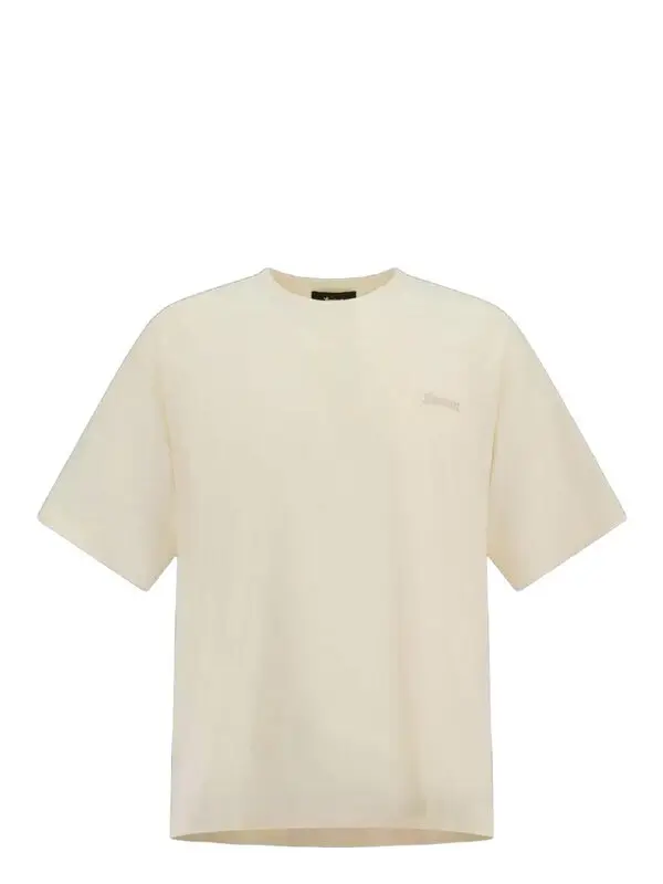 Herno Graphic-print Crew-neck T-shirt - Neutrals