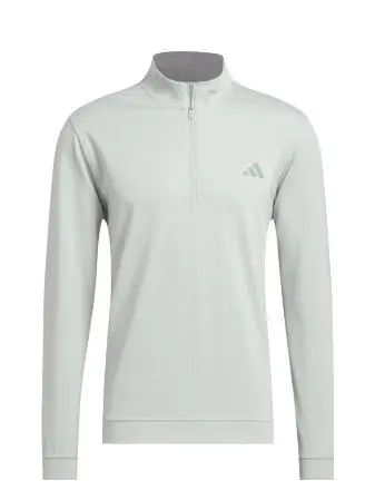 Adidas Elevated 1/4 Zip Sweatshirt - Wonder Silver