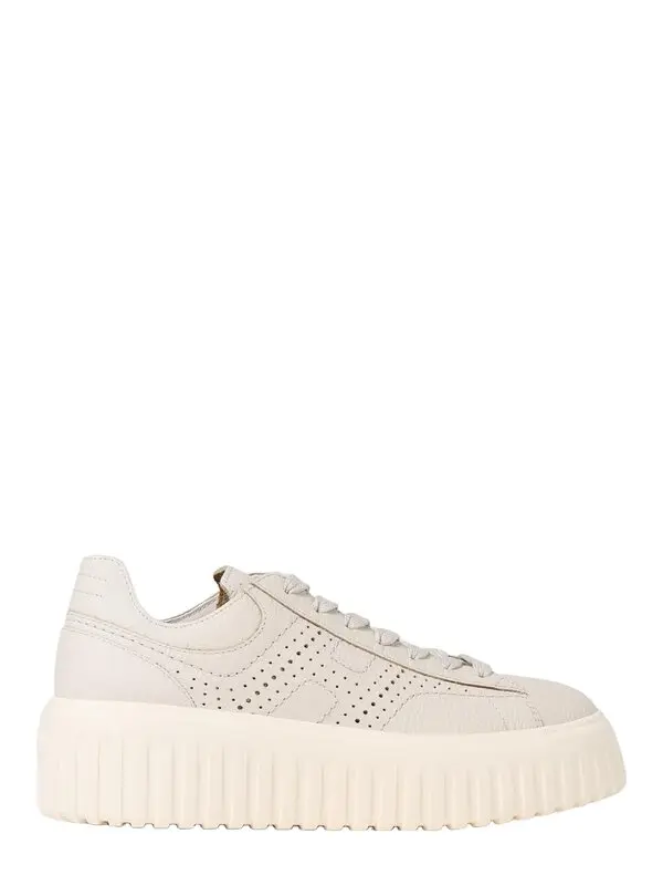 Hogan Low Top Sneakers - Beige