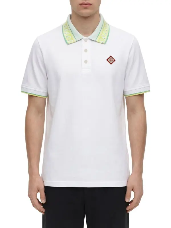 Casablanca Polo Shirt - White