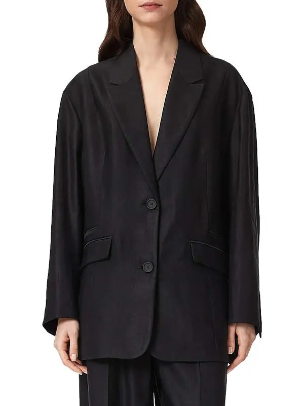 ALLSAINTS Charley Blazer - Black