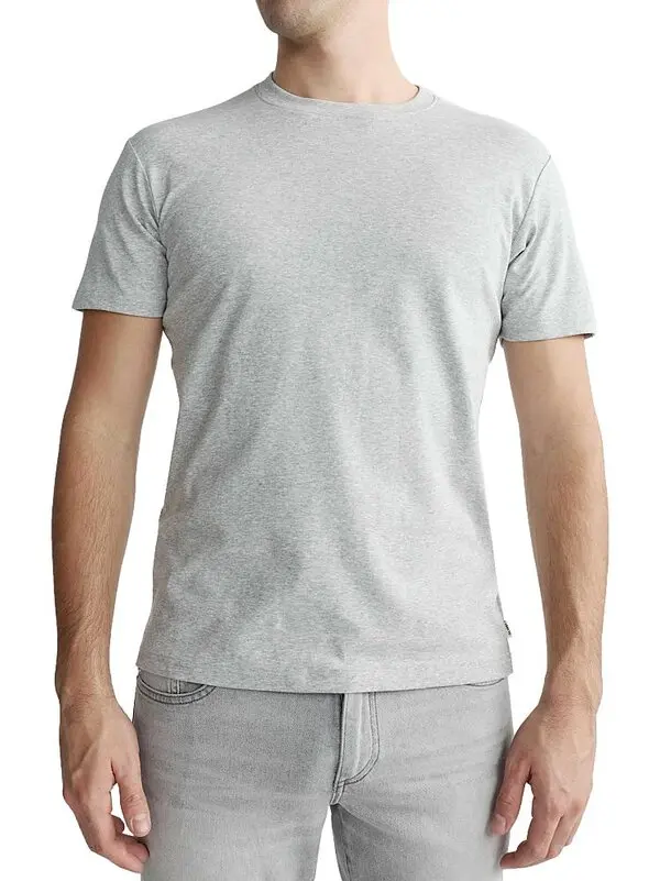 DL1961 Ribbed Crewneck Tee - Grey