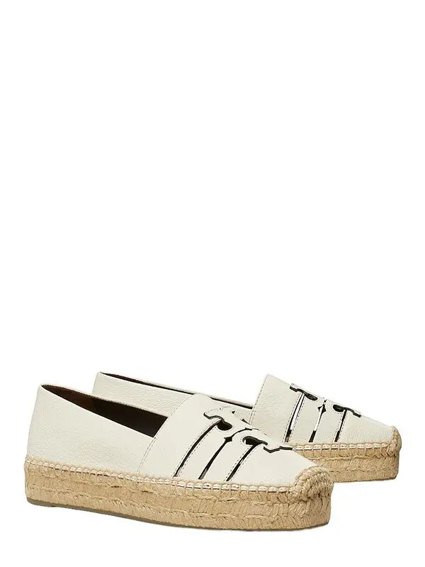 Tory Burch Ines Espadrille Flats - Light Cream