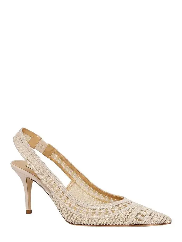 ARTEANA Trieste 75 Slingback Pumps - Ivory