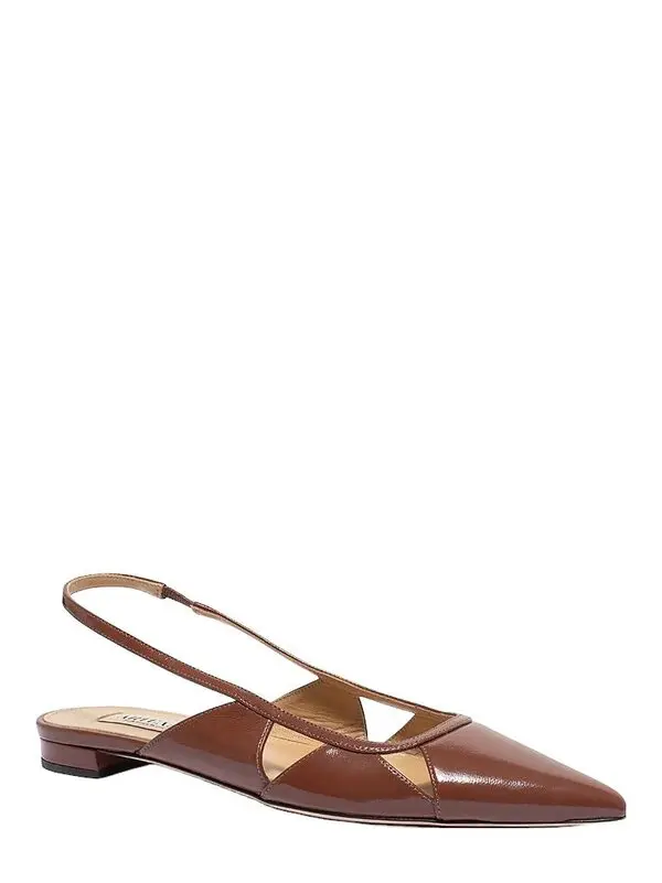 ARTEANA Savona Flat Slingback - Wood