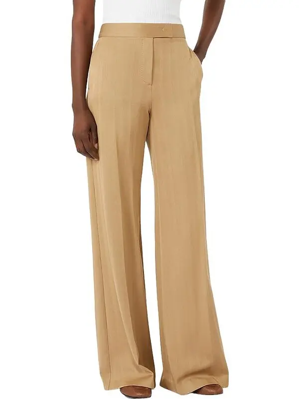 Max Mara Mxmoliato Jacquard Jersey Trousers - Desert