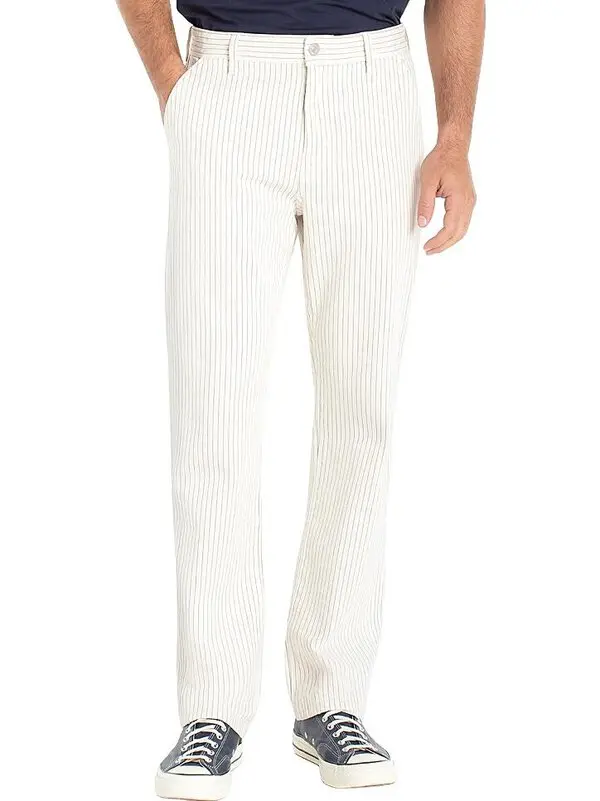 LIVERPOOL Sutton Loose Straight Fit Jeans - Ecruslate