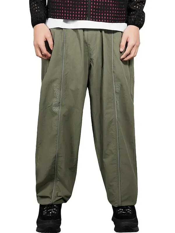PLEASURES Sound Regular Fit Track Pants - Olive