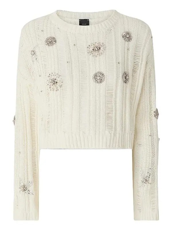 Pinko Pressione Embellished Sweater - Z