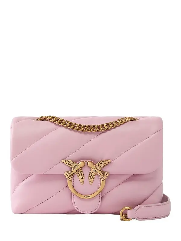 Pinko Love Puff Mini Quilted Crossbody - Pq