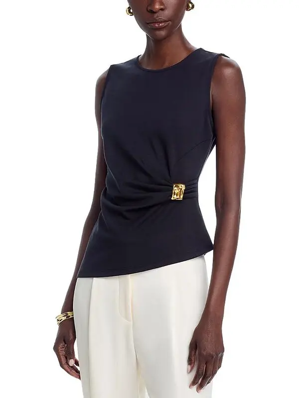 Donna Karan New York Sleeveless Top - Black