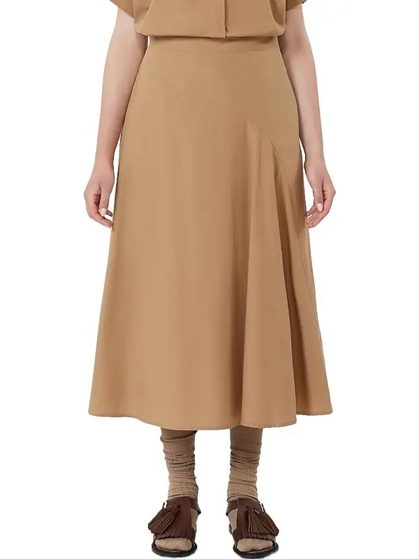 Max Mara Wkdzattera Skirt - Tobacco