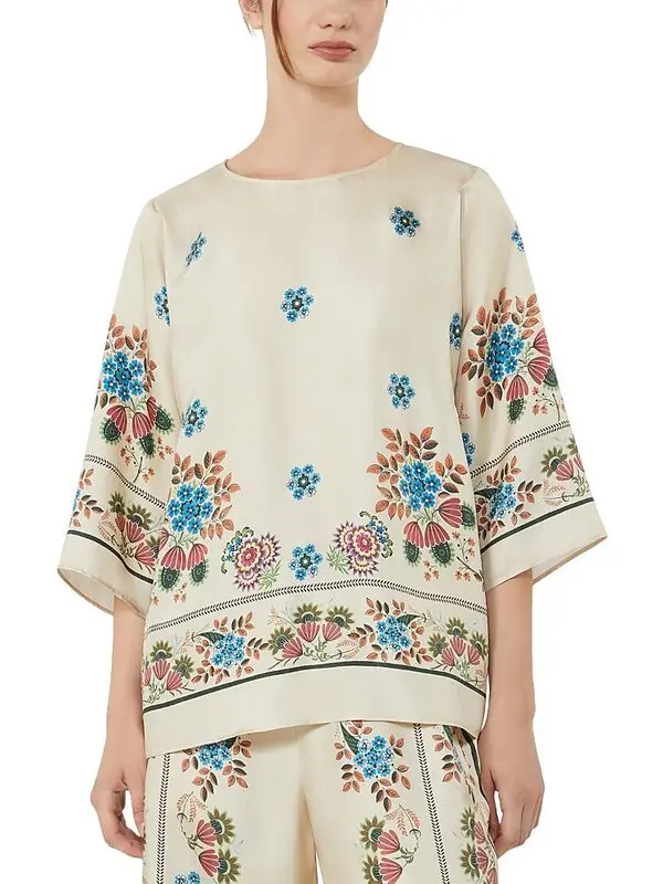 Max Mara Silk Top - Ivory