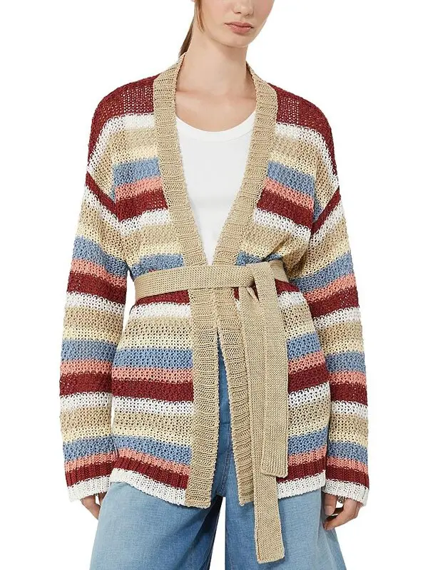 Max Mara Wkdbonito Cardigan Sweater - Cherry