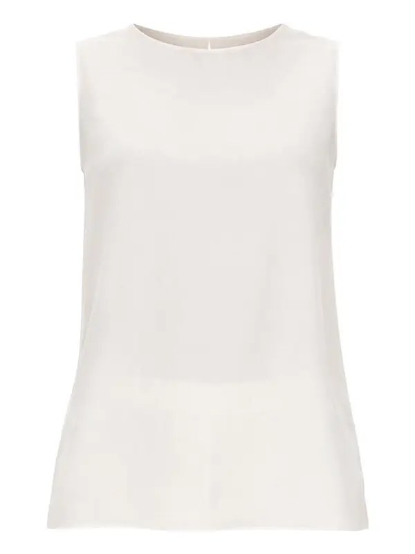 Theory Georgette Top - Ivory