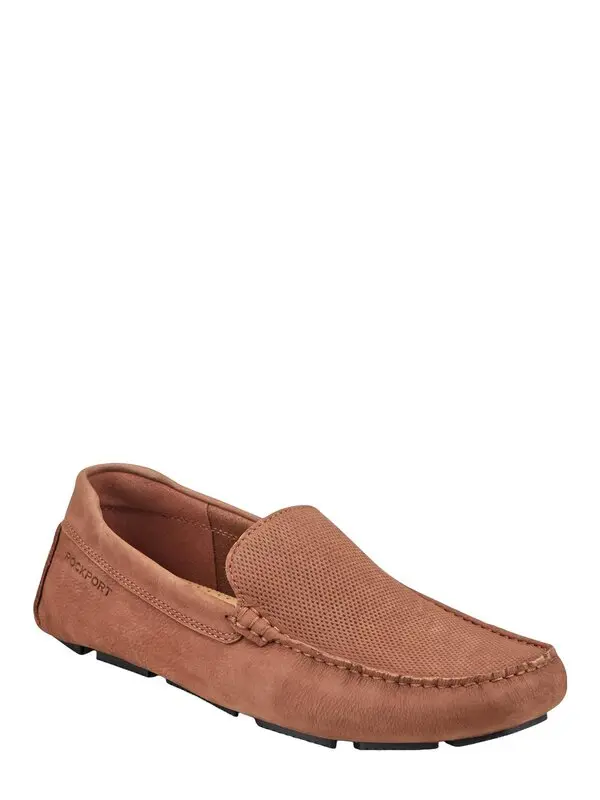 Rockport Rodger Driving Loafer - Medium Natural