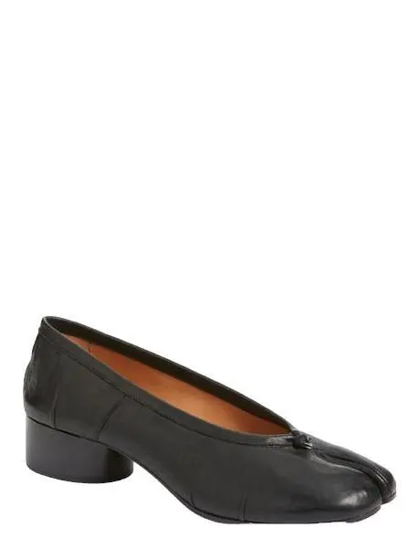 MAISON MARGIELA Tabi Ballerina Pump - Black