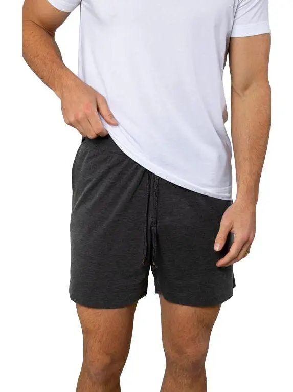 LEISURE LAB T-short - Heathered Black