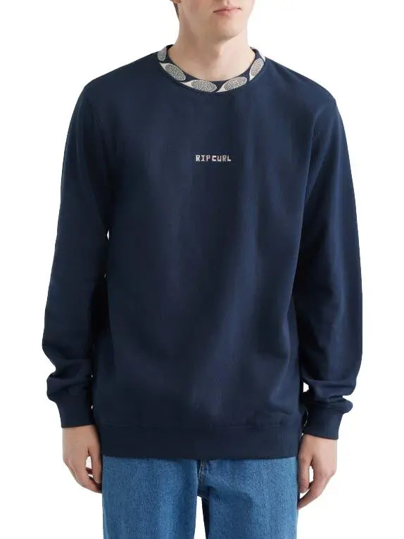 Rip Curl Artist Of The Search Sweatshirt - Dark Navy