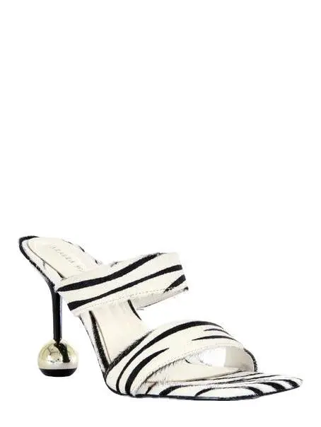 AZALEA WANG Ophiel Sandal - White Black