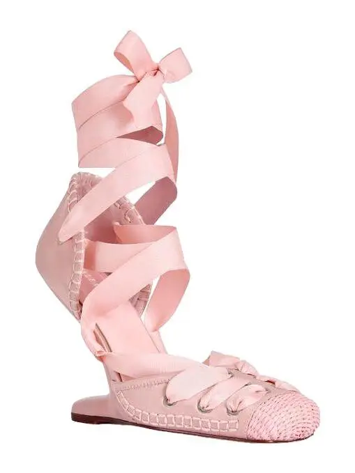 AZALEA WANG Tendu Floating Heel Sandal - Pink