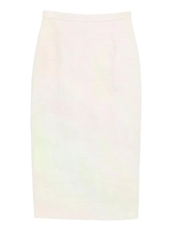 N°21 Zip-fastening Midi Skirt - Neutrals