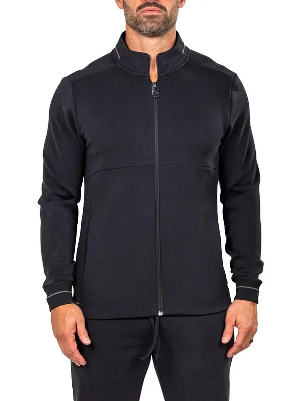 MACEOO Marthyr0005 Zip Sweatshirt - Black