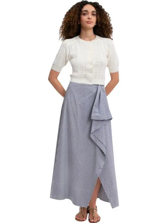 Rebecca Taylor Verana Knit Cardigan - Ivory