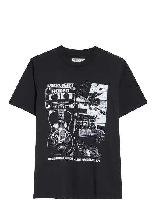 MIDNIGHT RODEO New Dimensions Graphic T-shirt - Vintage Black