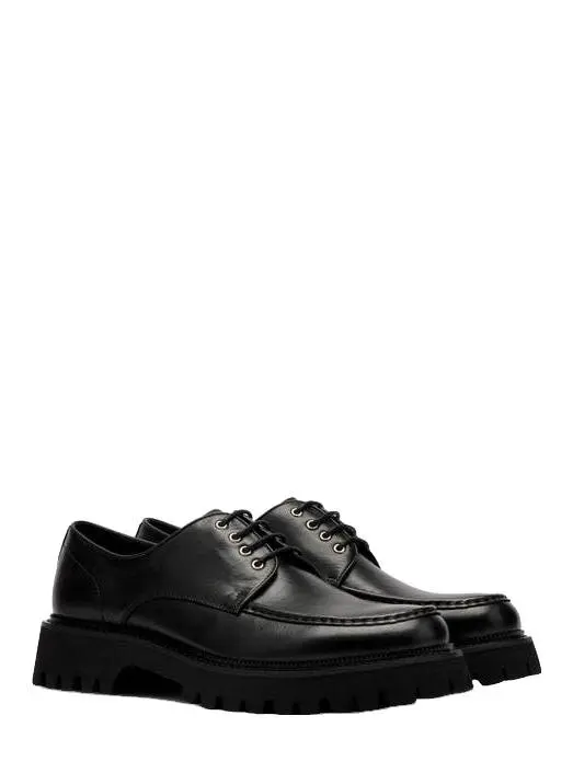 MARC NOLAN Luca Lug Sole Derby - Black