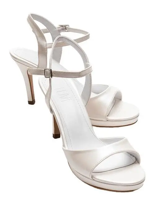 PROLOGUE SHOES Poise Stiletto Sandal - Ivory