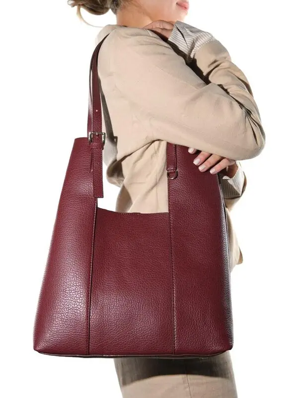 PROLOGUE SHOES Utopia Shoulder Bag - Burgundy
