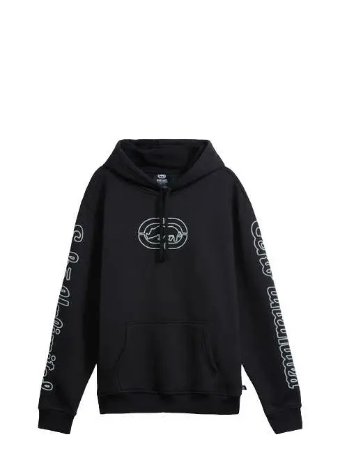 ECKO Core Puff Chainstitch Hoodie - Black