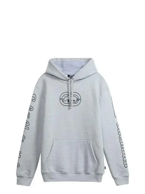 ECKO Core Puff Chainstitch Hoodie - Grey Heather