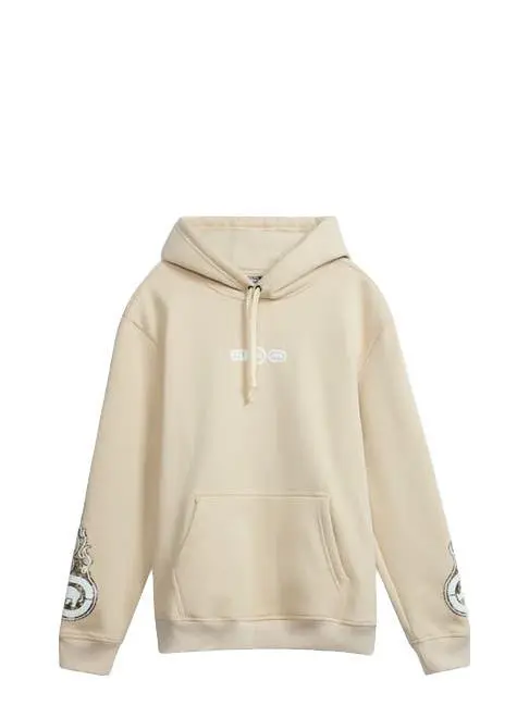 ECKO Leafy On Fire Hoodie - Cream
