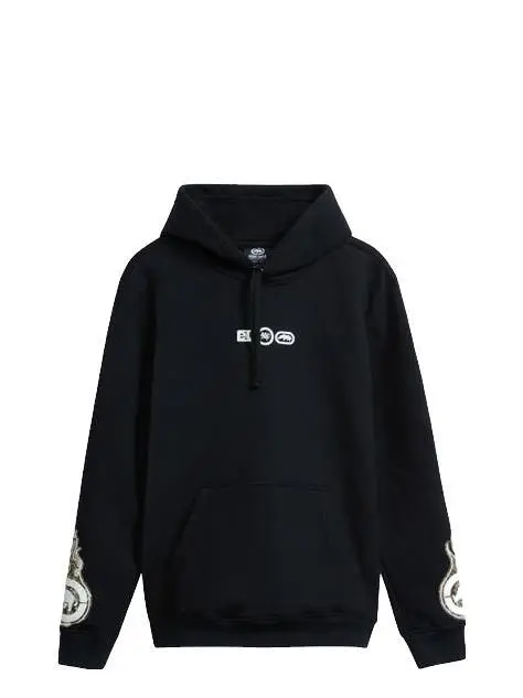 ECKO Leafy On Fire Hoodie - Vintage Black