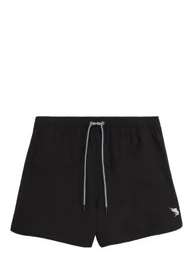 SALT LIFE Aquatrunks With Pockets And Drawstring - Black