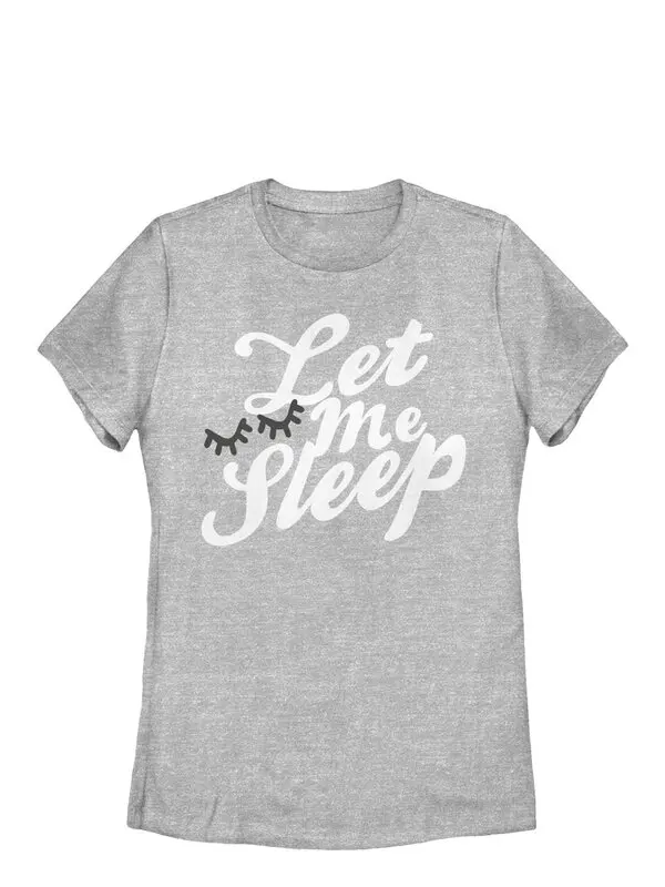 LOST GODS Let Me Sleep Graphic T-shirt - Athletic Heather